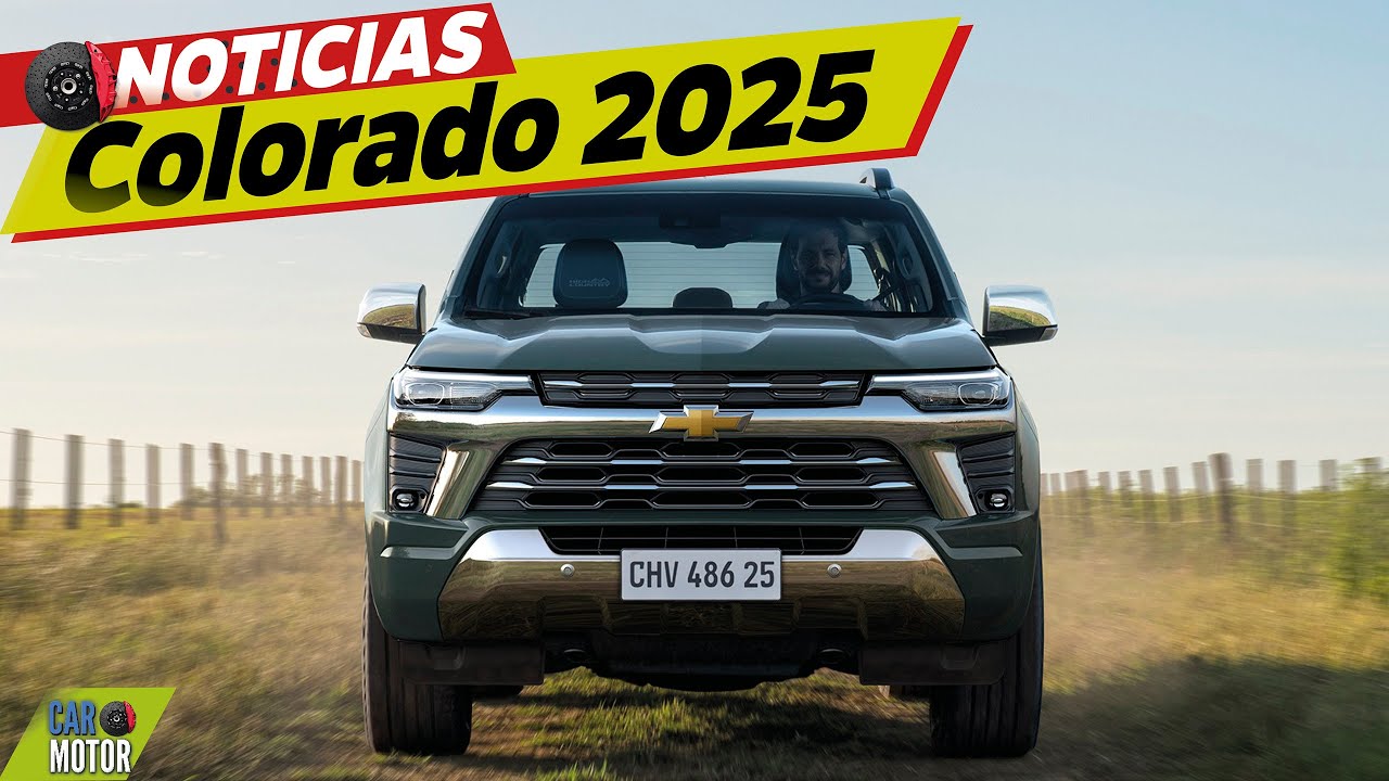Chevrolet Colorado 2025🚙🔥- TOTALMENTE NUEVA!😎| Car Motor - YouTube