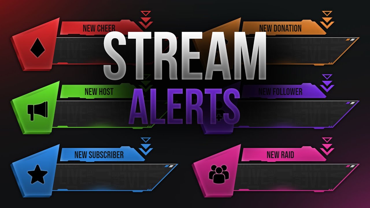 Streamer (Alerts | Speed Art + Template) | FREE - YouTube