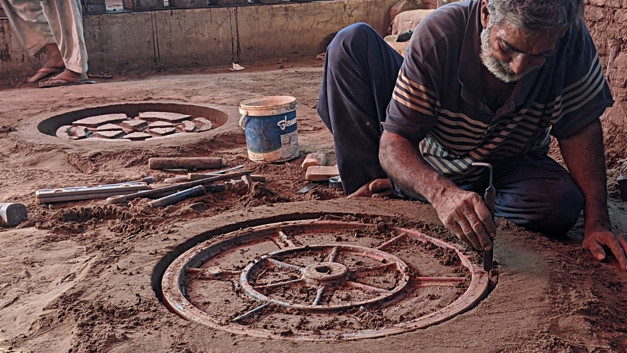 Amazingly done difficult pulley casting process - make like pro - YouTube