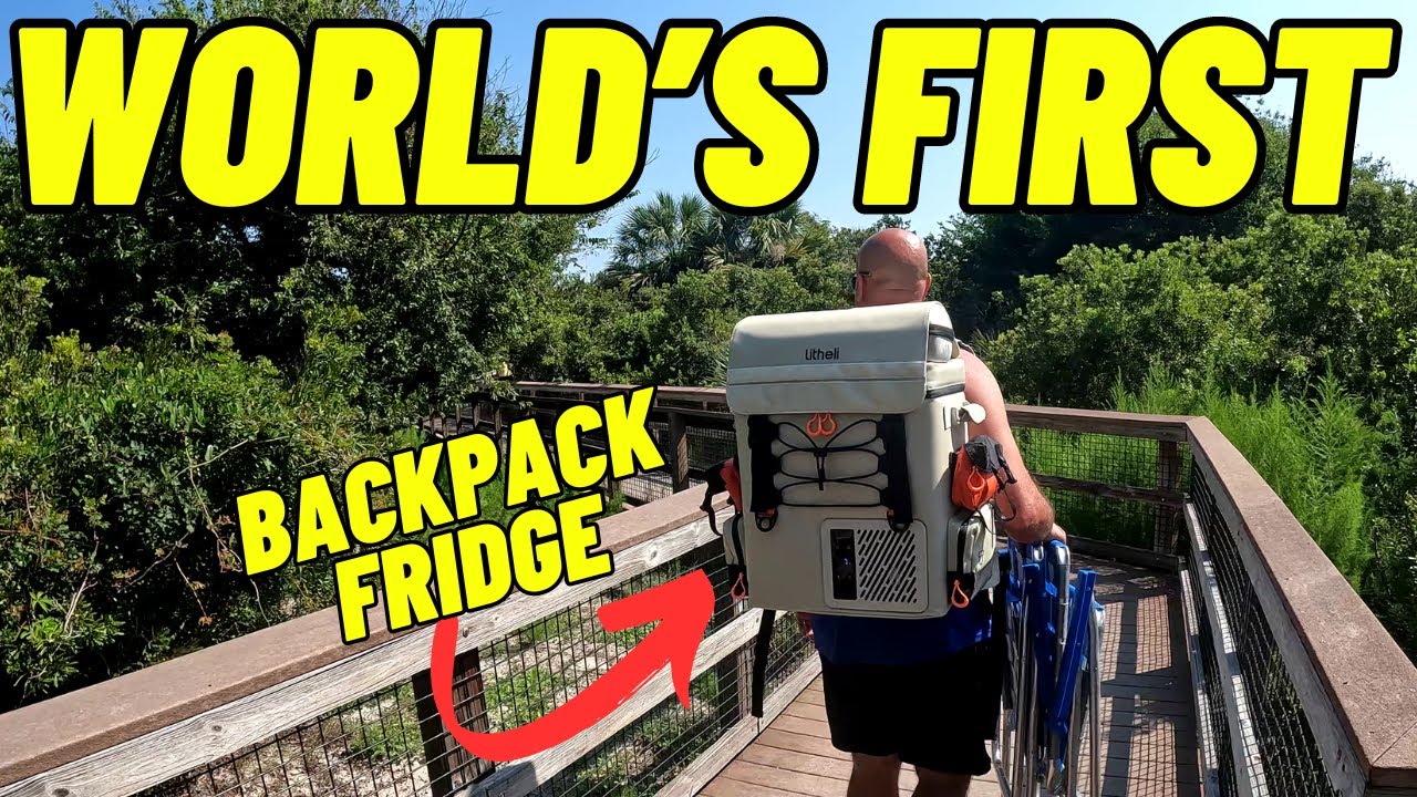 Litheli Frozenpack Review | World's First Backpack Refrigerator - YouTube