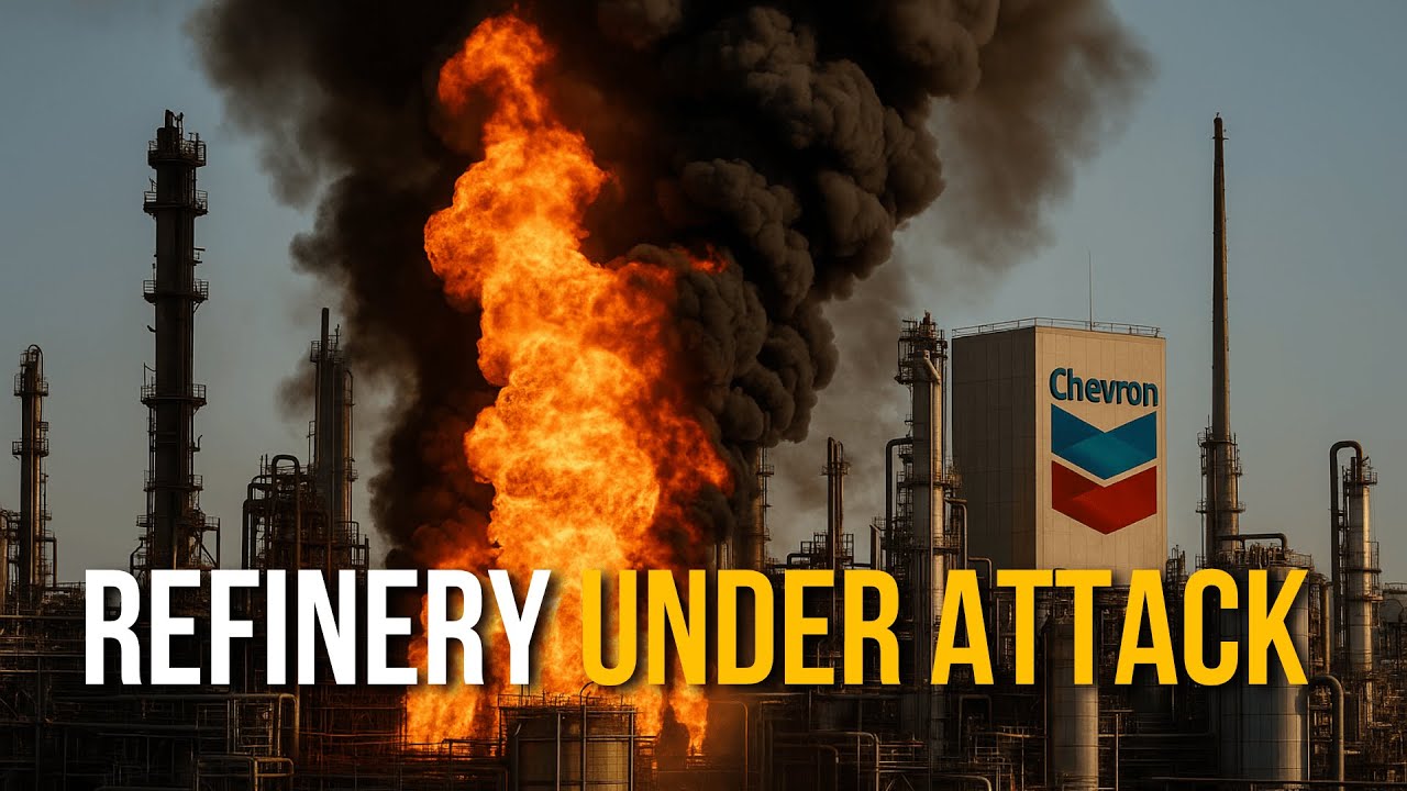 Chevron Refinery Hit? Drone Strike Raises Alarm - YouTube