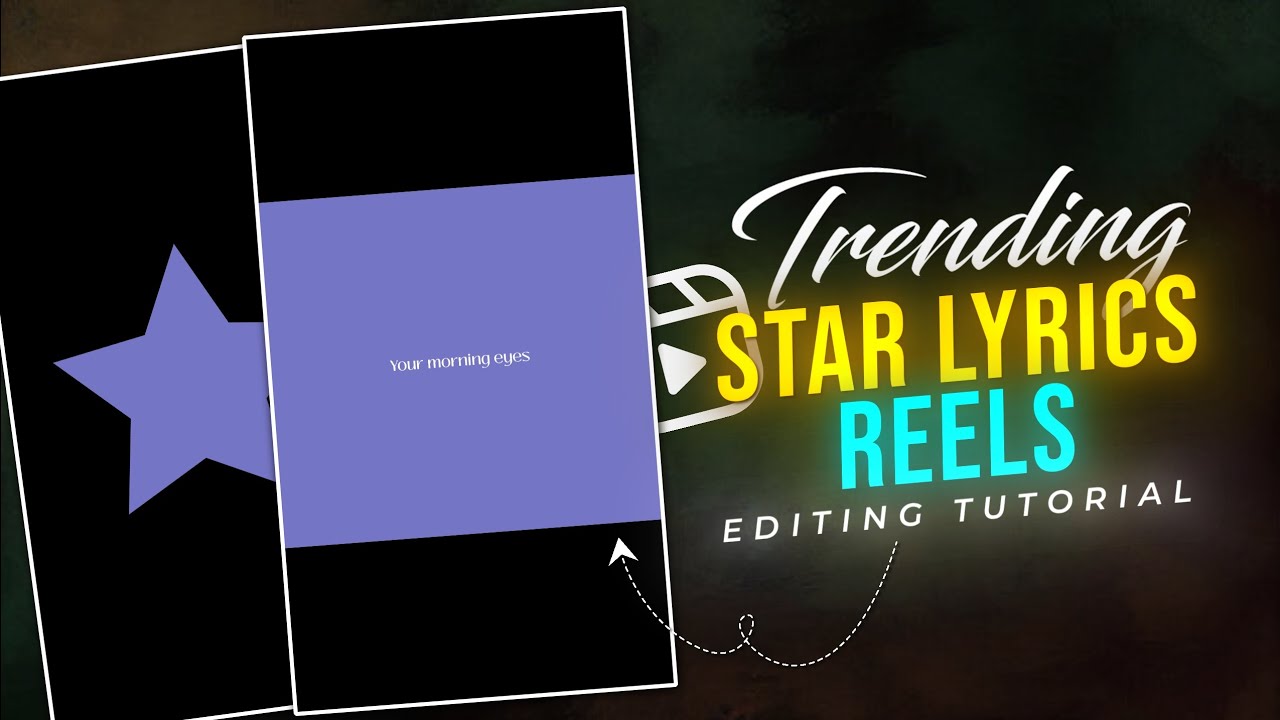 How to Make Trending Star Lyrics Reels in Alight Motion | Viral ...