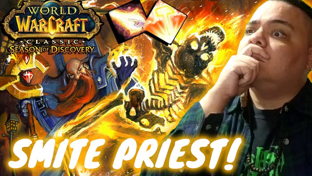 PLAY AS A SMITE HOLY DAMAGE PRIEST IN WOW SEASON OF DISCOVERY - YouTube
