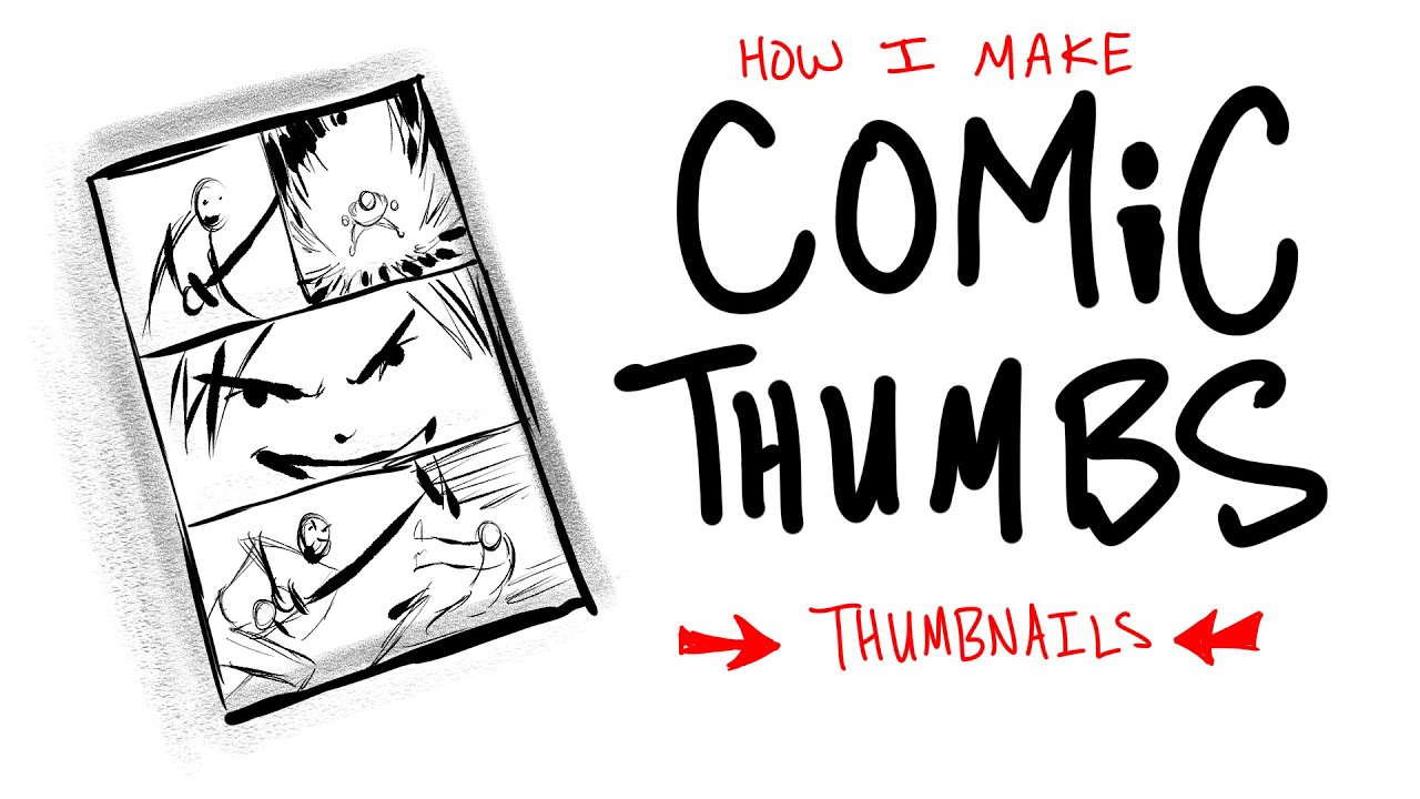 Comic Thumbnails In Clip Studio Paint - YouTube
