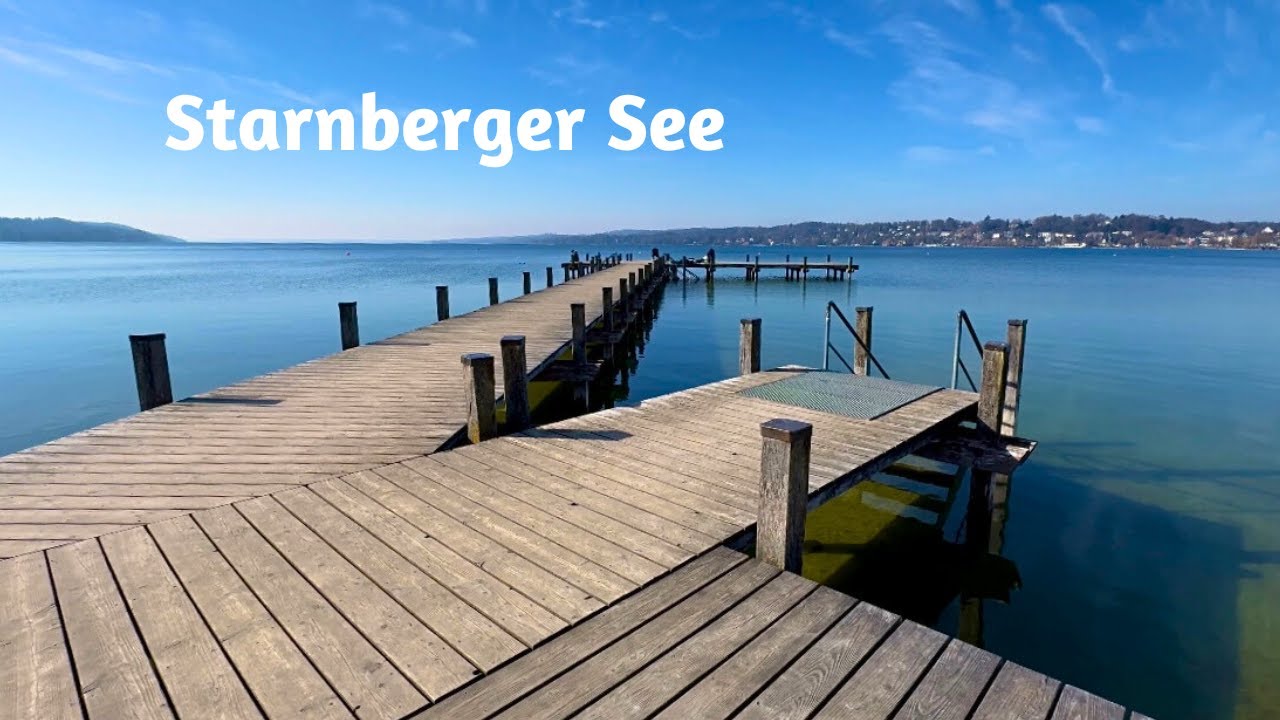 Starnberger See – Steg in Percha mit malerischer Aussicht, 4K - YouTube