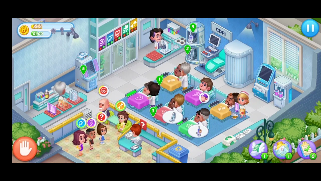 Crazy Hospital : Doctor Dash - Managing patients continuously Game ...