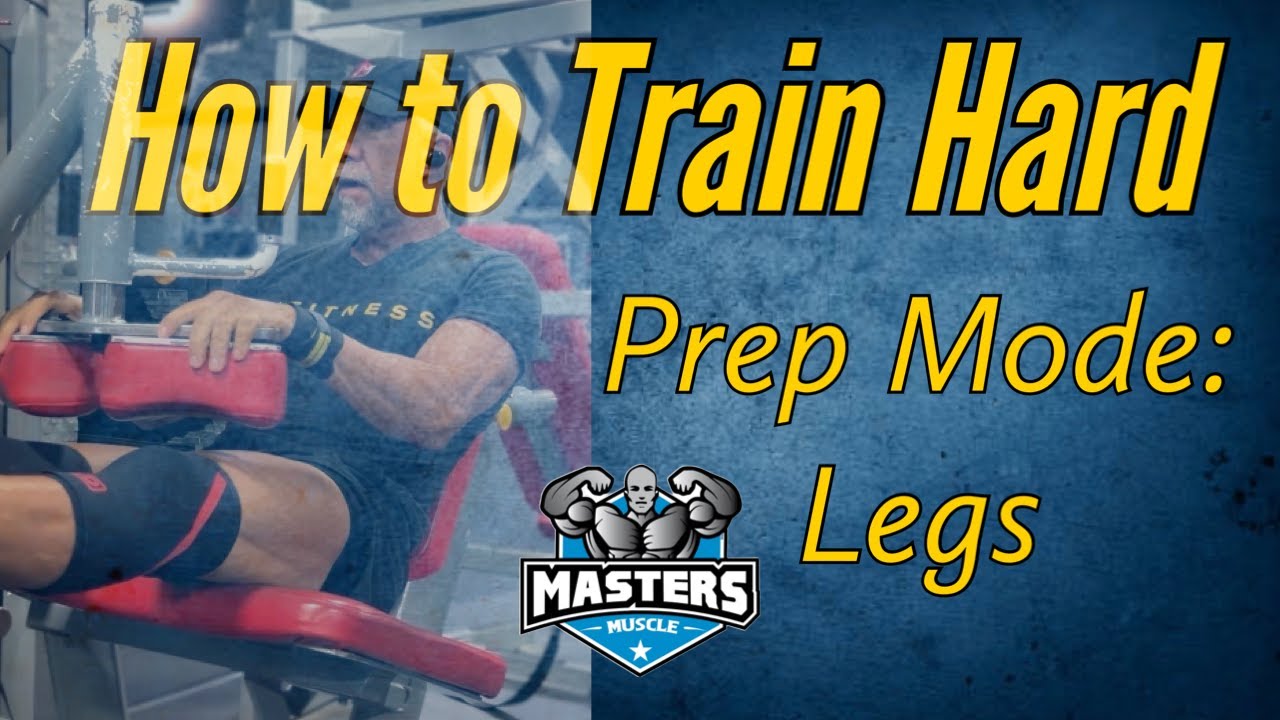 How to Train Hard: Prep Mode leg day - YouTube