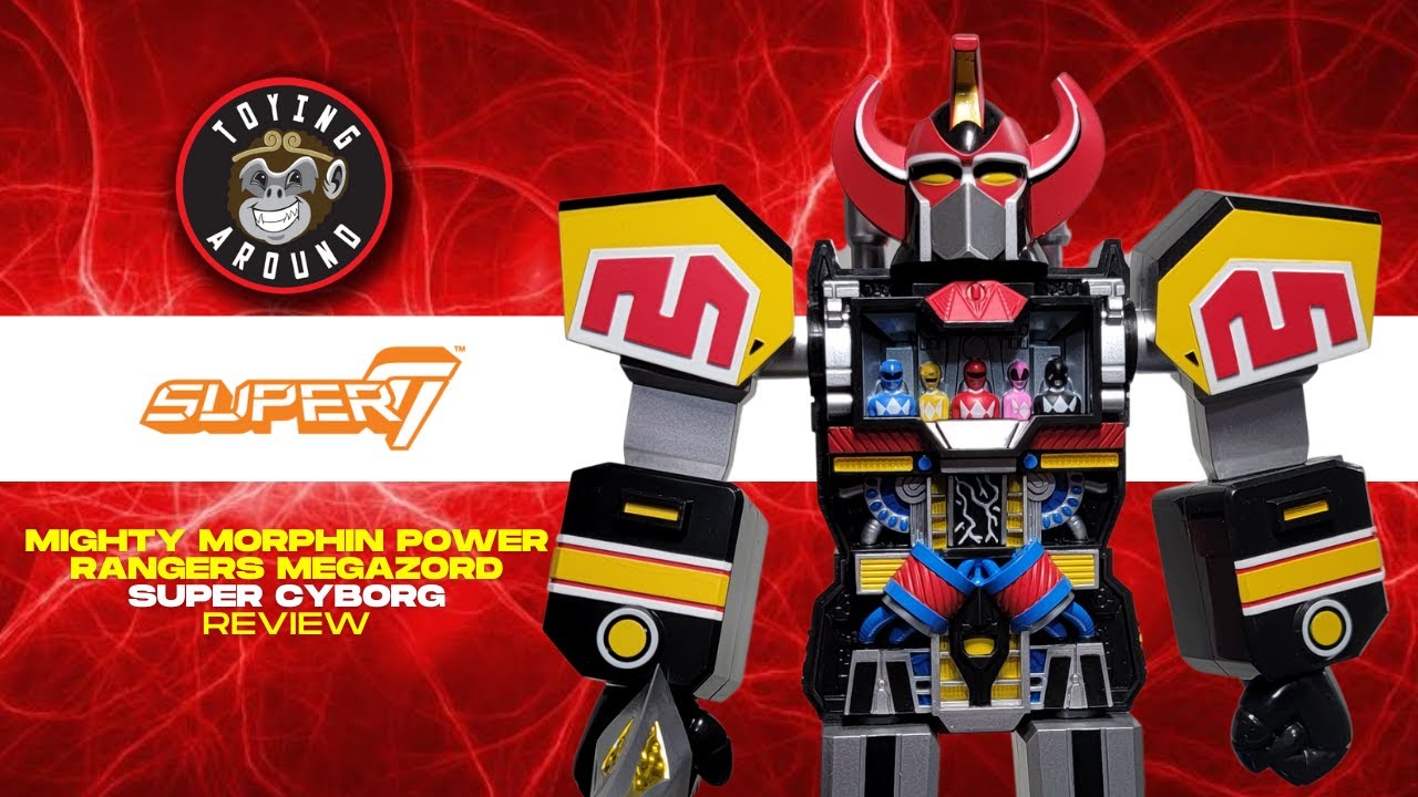 Mighty Morphin Power Rangers Super Cyborg MEGAZORD review! This thing ...