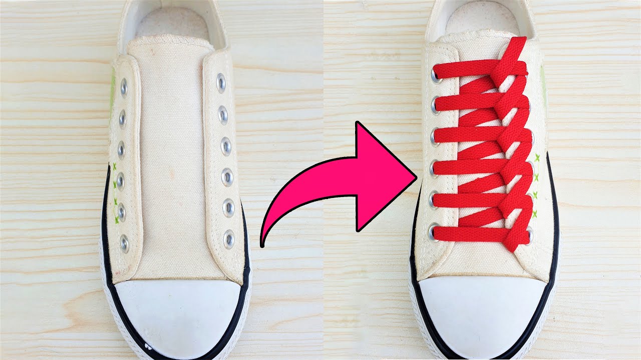 Shoe Strap Design- New Shoelace Fashion- How To Tie Shoelaces- Shoe ...