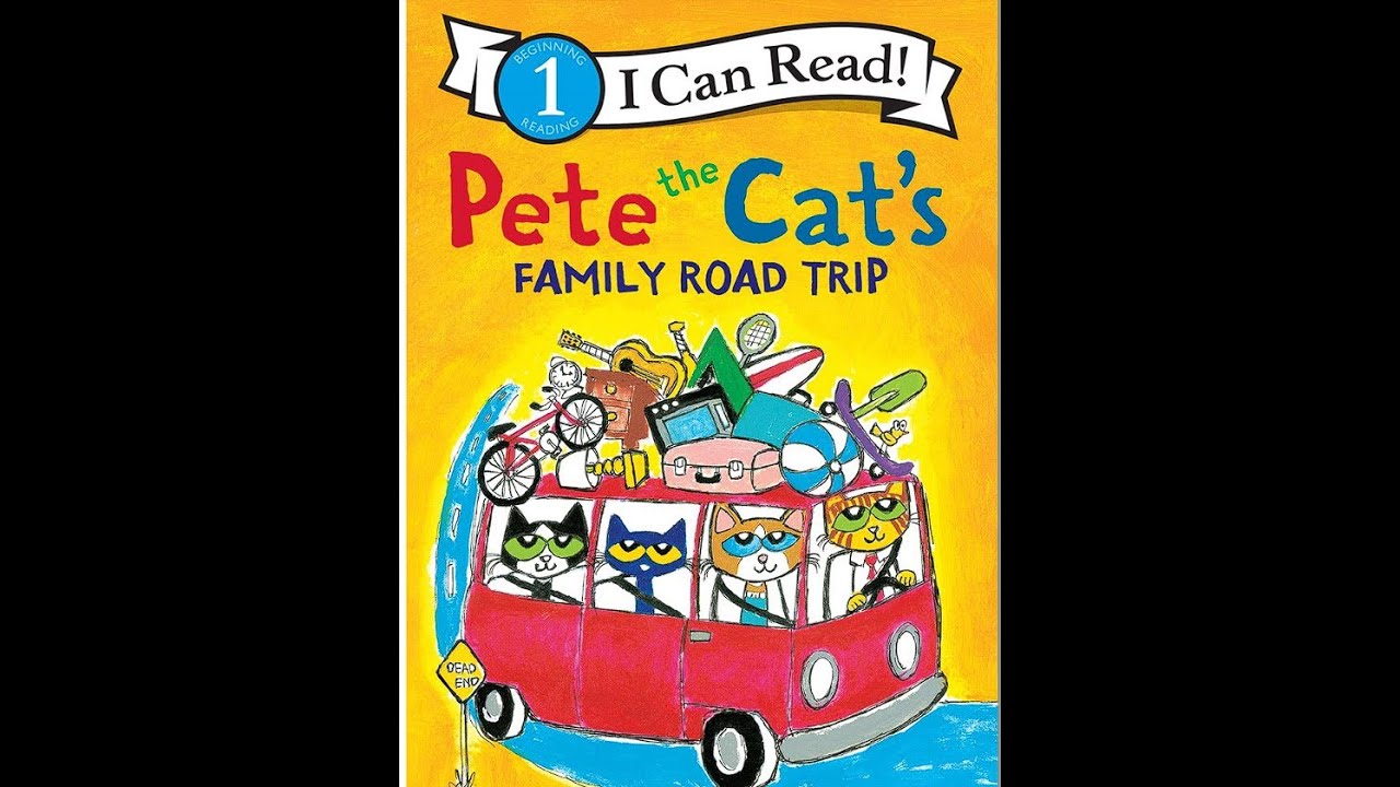 Pete the Cats FAMILY ROAD TRIP - YouTube