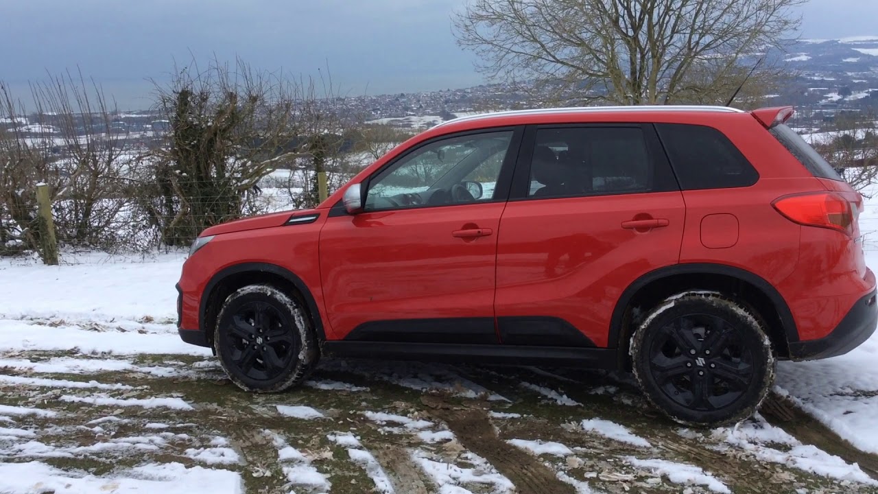 The Suzuki Vitara S In The Snow - YouTube
