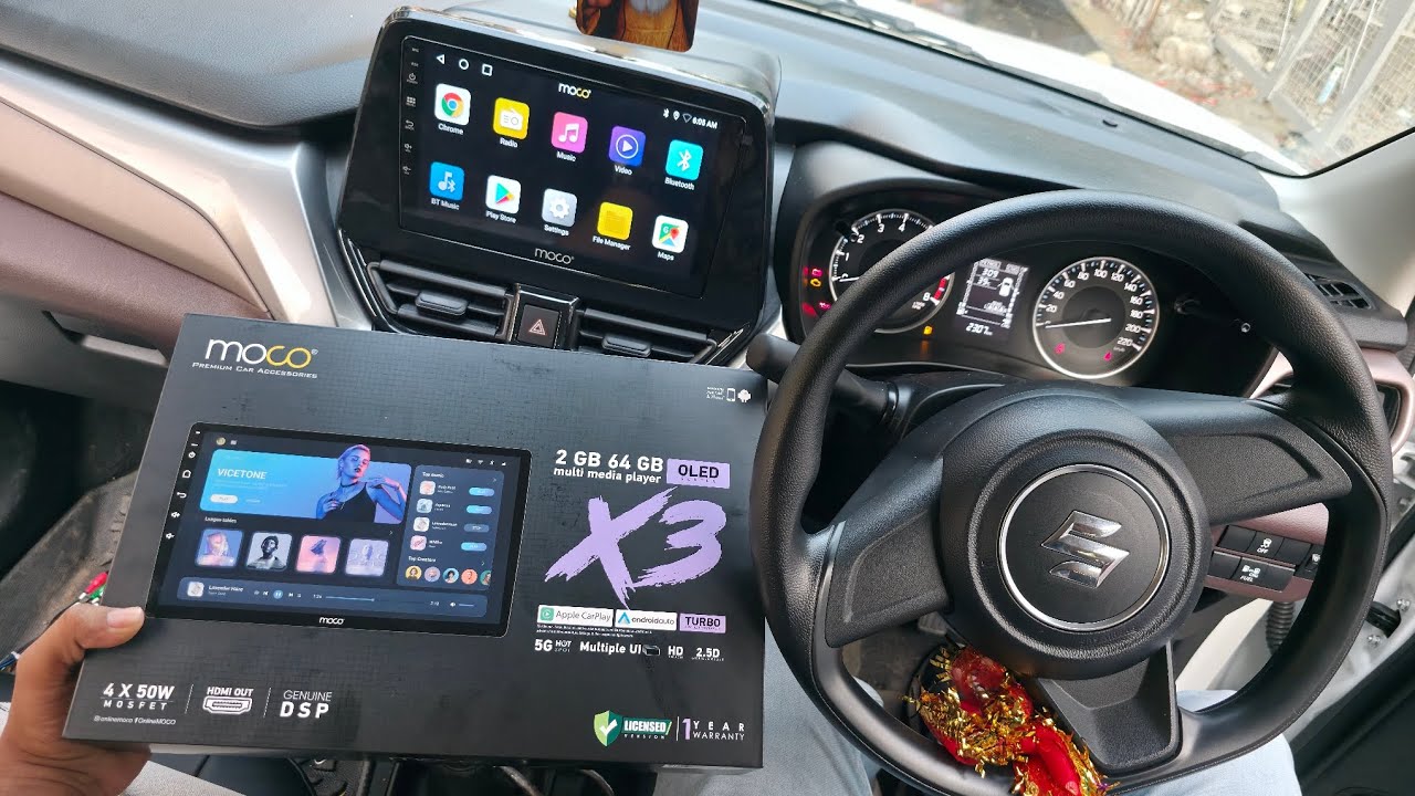 NEXA FRONX ANDROID | MOCO X3 2+64 GB | CAR PLAY ANDROID AUTO | 5G HOTSPOT | LICENSE VERSION ...