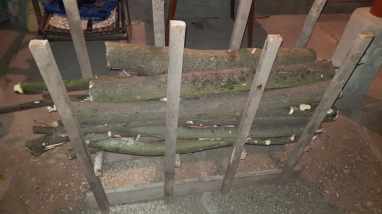 EXTRA LOG HOLDER easy to make - YouTube