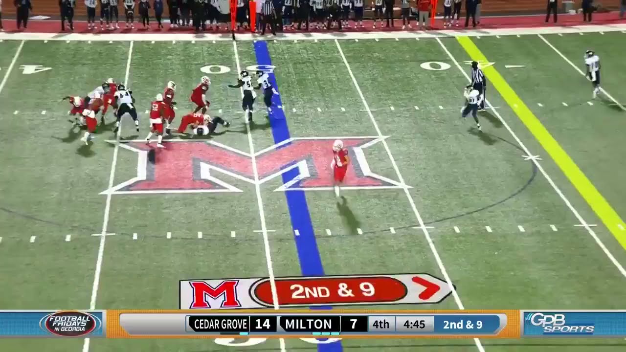 GPB Sports: That was a close one! Devin Farrell delivers to Daniel ...