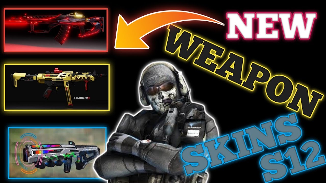 NEW SKINS OF WEAPONS EXPECTED IN SEASON 12 CALL OF DUTY MOBILE COD ...
