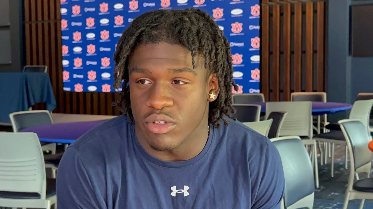Auburn RB Damari Alston | Samford game week - YouTube