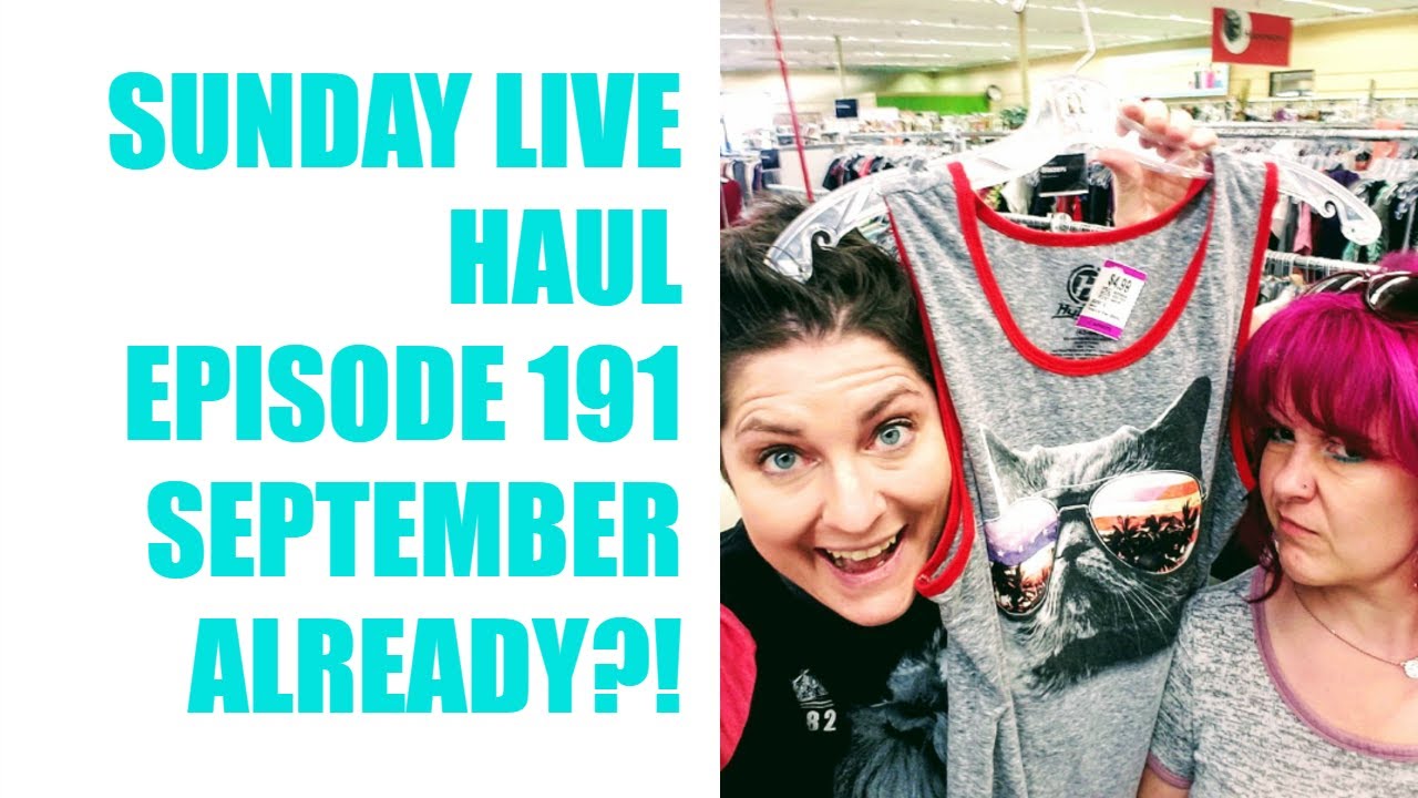 It's September Already?! Sunday Live Haul What Sold On eBay Etsy & More ...