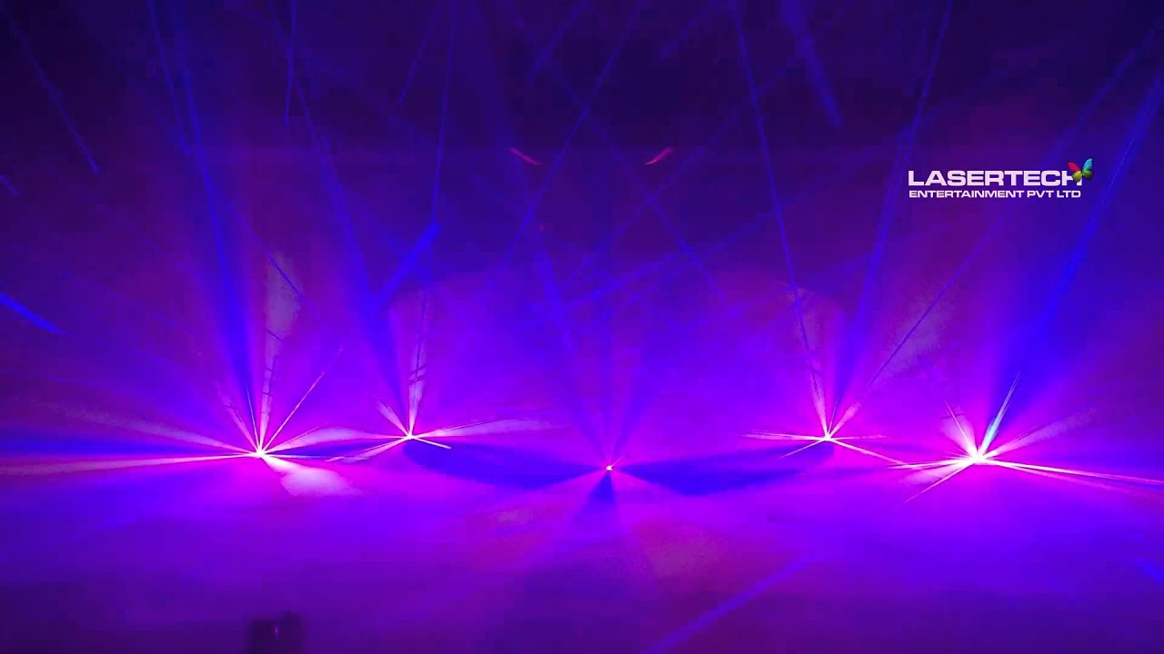 Laser Beam Show 2015 - YouTube