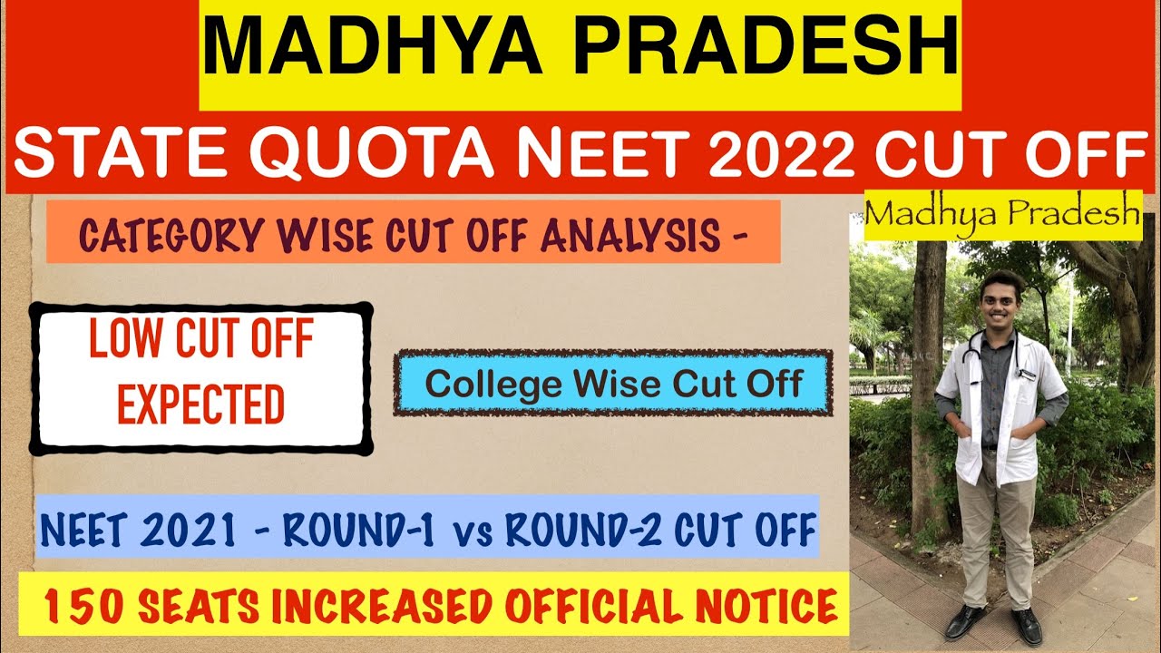 Madhya Pradesh NEET 2022 Cut Off (AFTER RESULT)(State Quota) | New ...