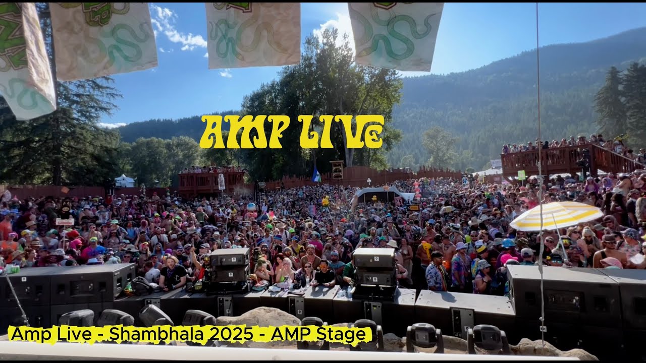 Amp Live Full Set @ Shambhala 2025- AMP Stage -4k 60fps - YouTube
