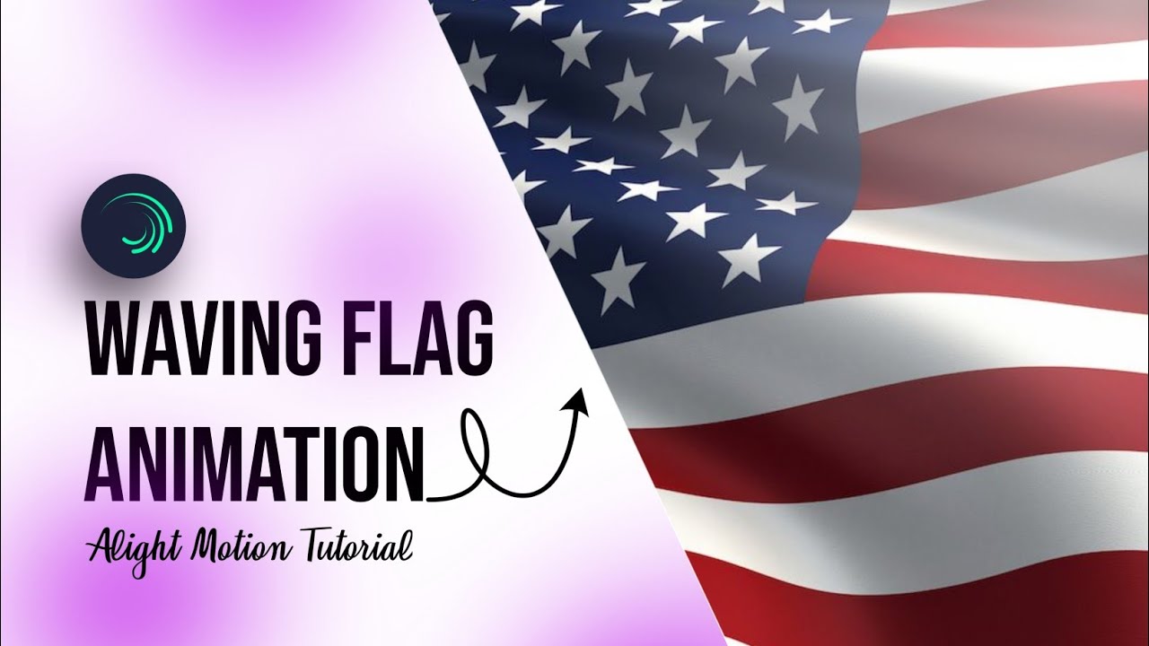 Waving Flag Animation | Alight Motion Tutorial | artidea. - YouTube