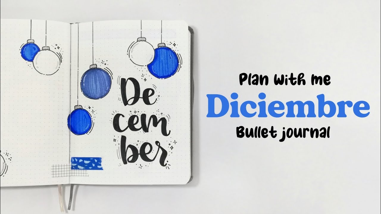 Bullet journal DICIEMBRE 2022 | Brilliant Notes - YouTube