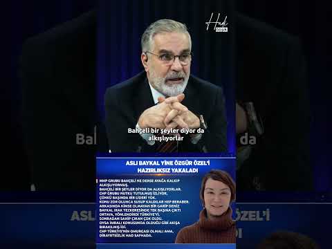 Aslı Baykal Özgür Özel'i adeta madara etti! CHP'nin içler acısı hali...