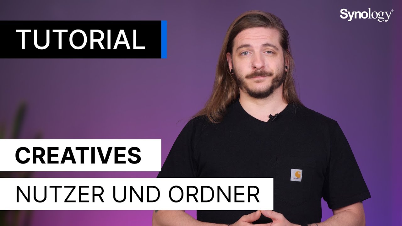 Nutzer, Ordner und Netzlaufwerke einbinden | Synology Creatives 3/3 - YouTube