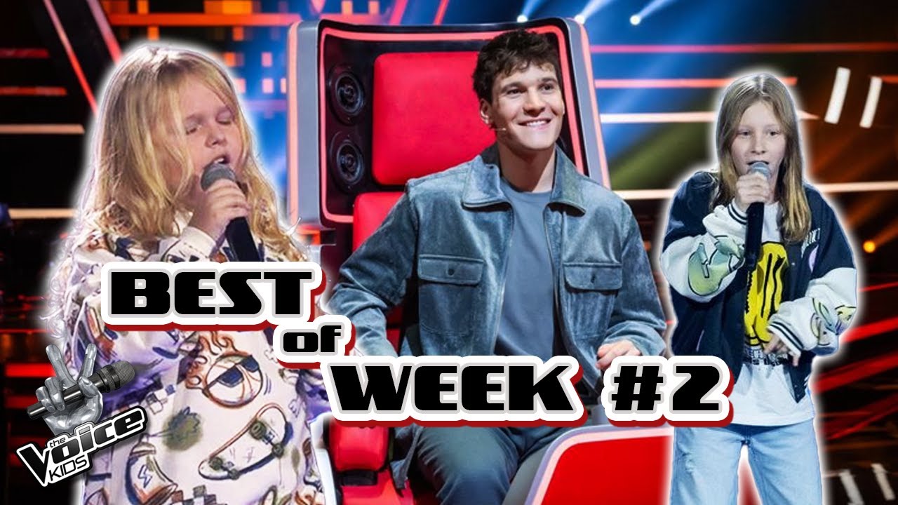 The BEST performances of Blind Auditions Week #2 | The Voice Kids 2024 ...