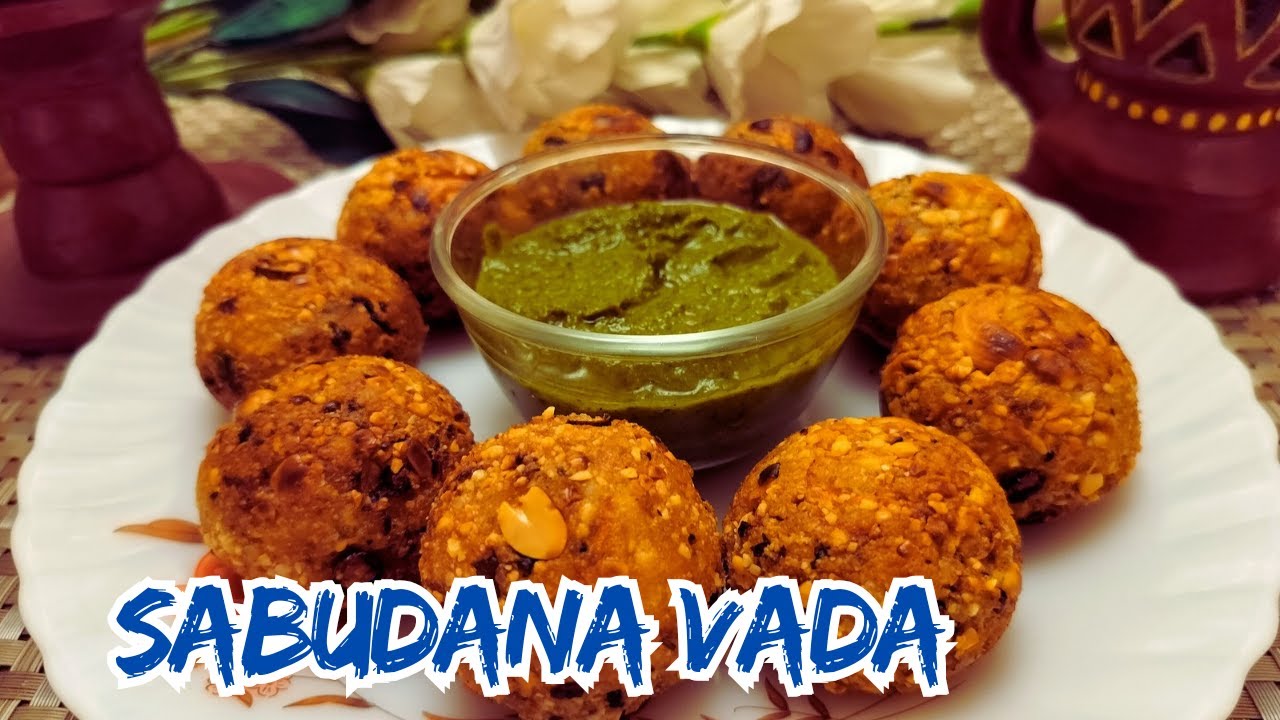Sabudana Vada Recipe | sago vada | sabudana vada banane ka tarika ...