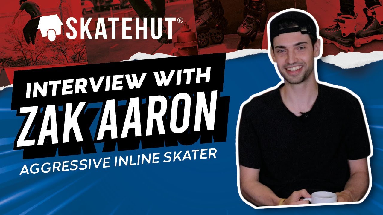 Aggressive inline skater Zak Aaron - SkateHut - YouTube