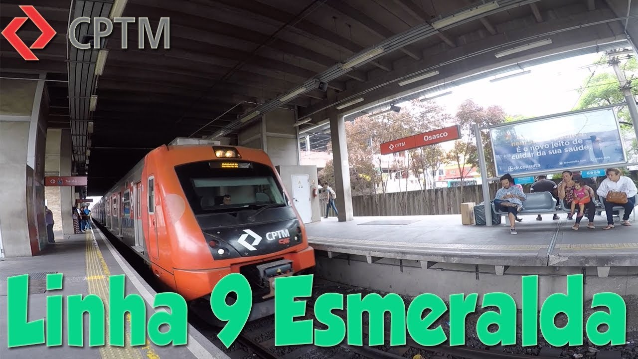 LINHA 9 ESMERALDA CPTM - Trecho Completo - YouTube