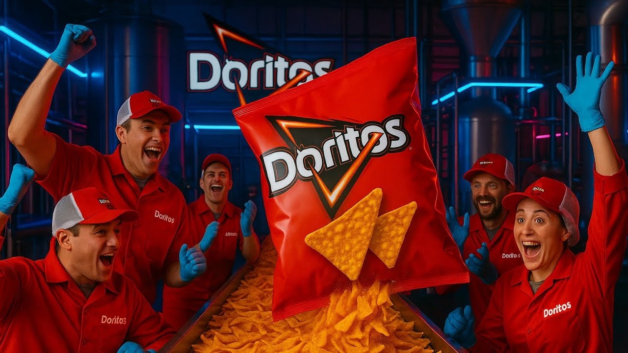 Doritos Production Line EXPOSED! 🔍 How Your Chips Are Made | Food Lab ...