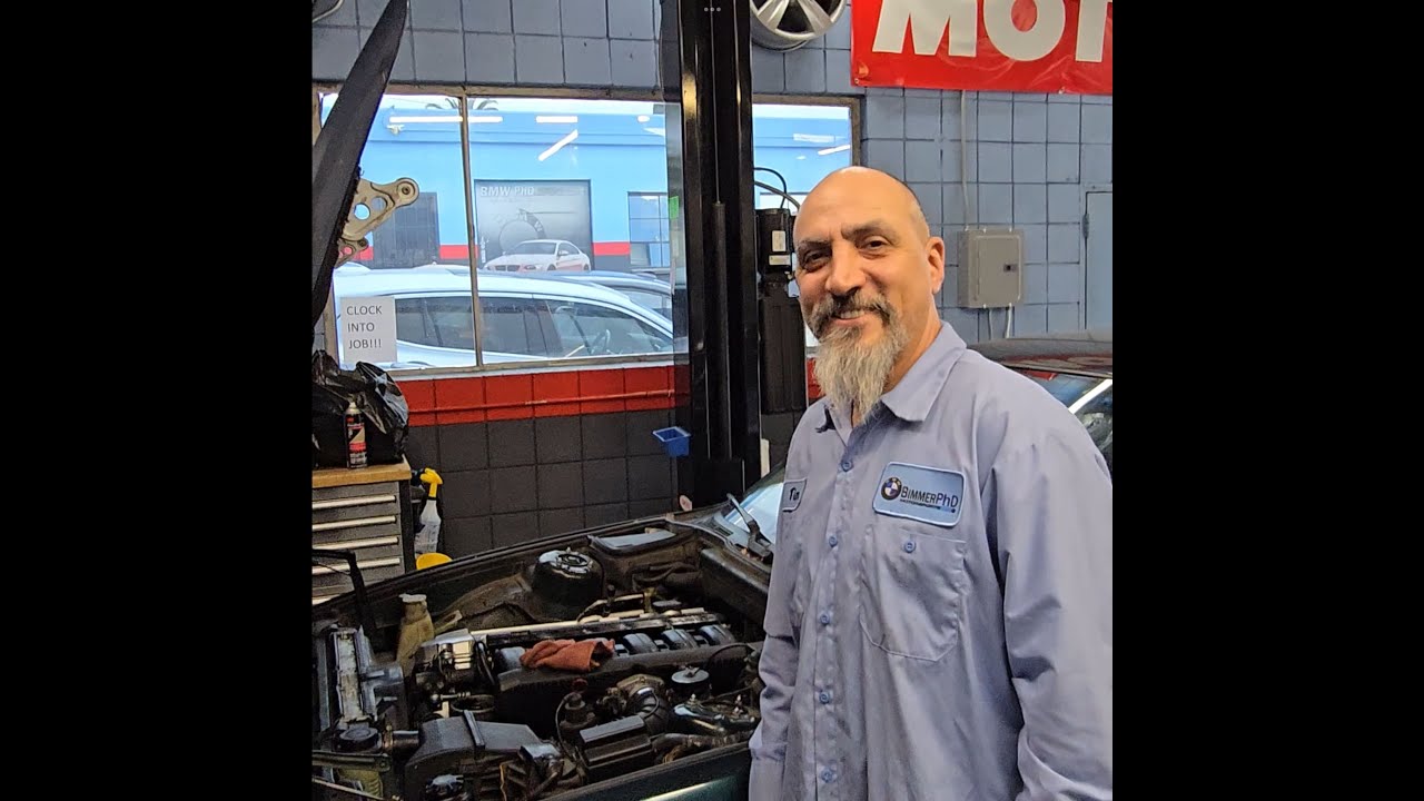 1991 BMW 525i BG Dynamic Engine Cleaning - YouTube