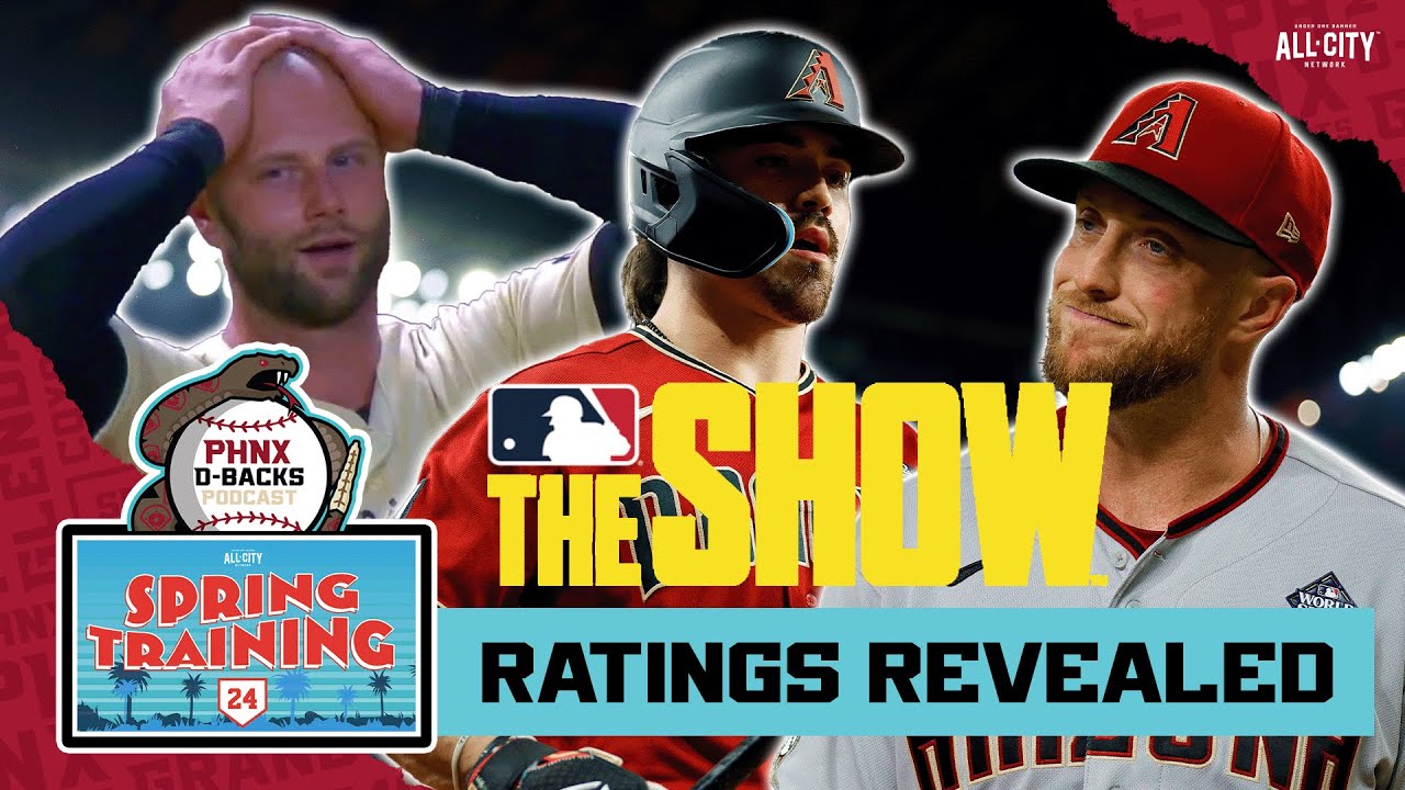 What ratings did MLB the Show give the Diamondbacks top players? - YouTube