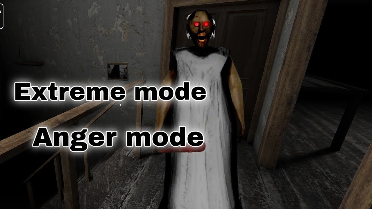 Granny Extreme Mode Anger mode 🚪 Door ESCAPE gameplay | challenge - YouTube