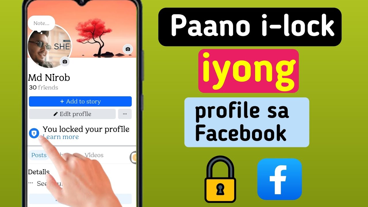 Paano i-lock ang profile sa Facebook Opisyal noong 2025 | Naka-lock ang ...