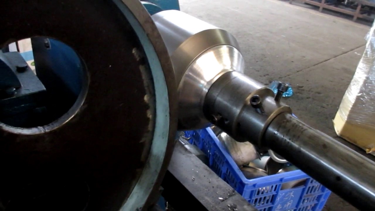 semi auto spinning machine - YouTube