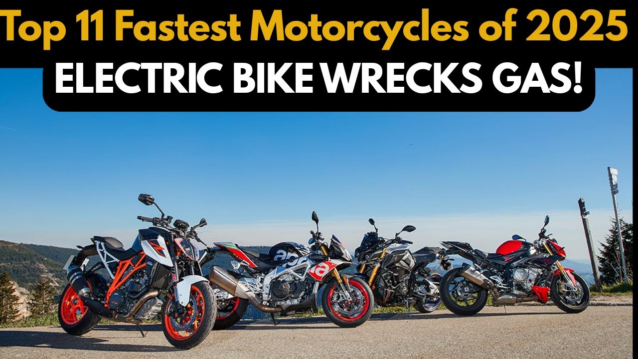 Top 11 Fastest Motorcycles of 2025 – 273 MPH Turbine & 218 MPH Electric ...