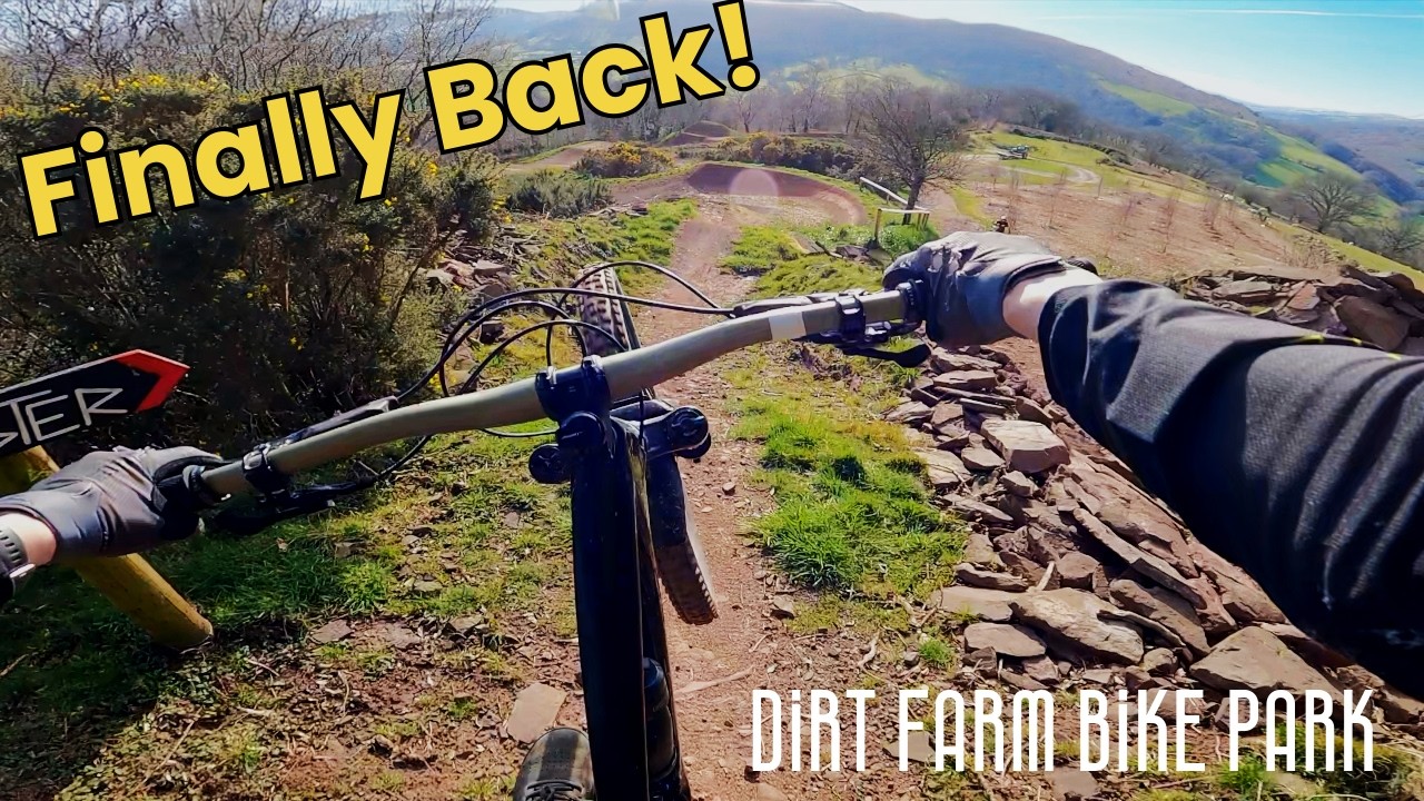Best MTB Park in the UK? Riding Dirt Farm Bike Park - YouTube