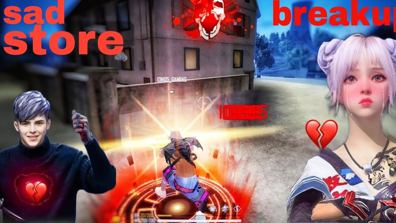 free fire sad store breakup 💔 Free Fire Shayari Video Free Fire youtube ...