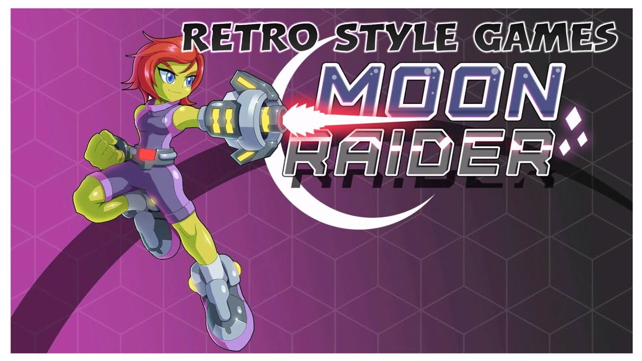 [Moon Raider] Retro Style Games - YouTube