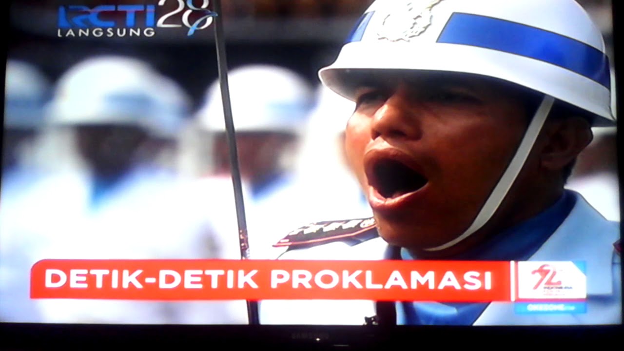 DETIK DETIK PROKLAMASI REPUBLIK INDONESIA 17 AGUSTUS 2017 DI ISTANA ...