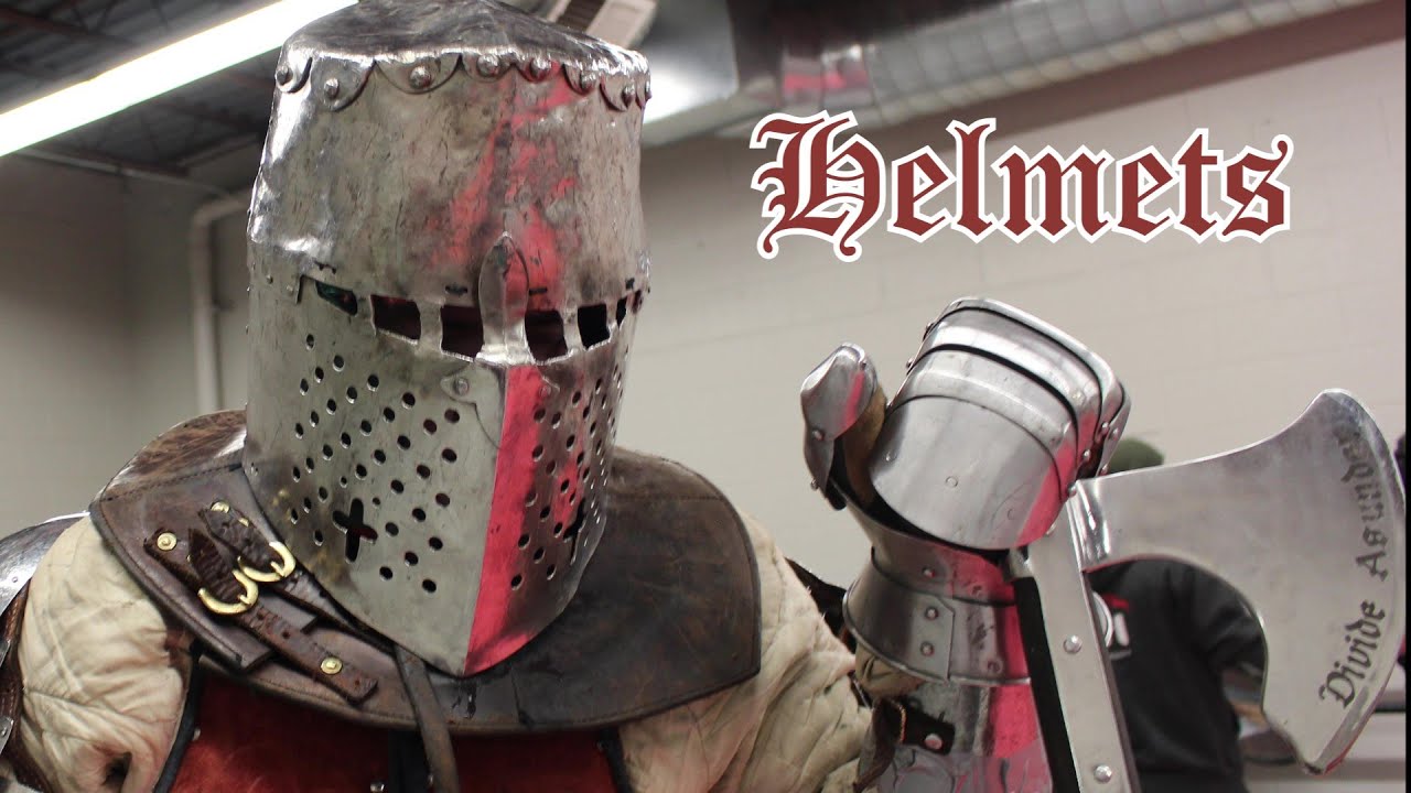 Helmets Styles for Buhurt/Armored Combat - YouTube