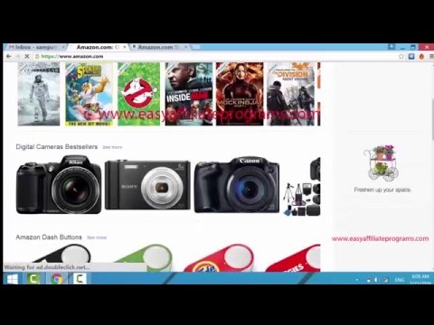 How to set up an Amazon Associates affiliate account - YouTube