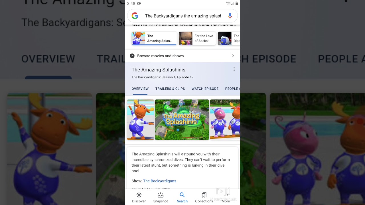 the Backyardigans the amazing splashinis episode 79 - YouTube