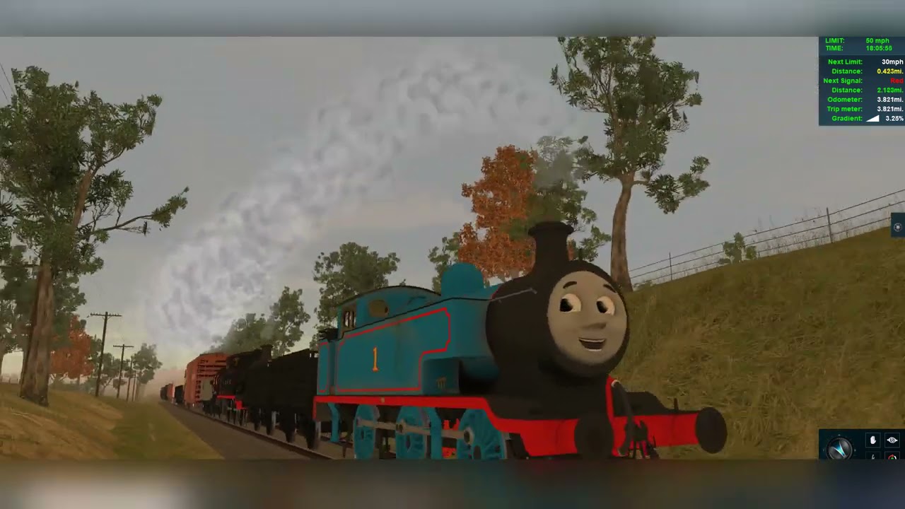 THOMAS ANNIE CLARABEL - BACK IN THE DAY! - MYSTERIOUS TRACK! - TRAINZ A ...