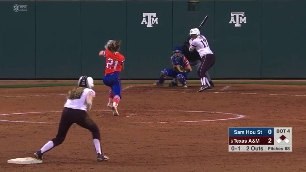 Softball: Highlights | A&M 3, Sam Houston State 0 - YouTube