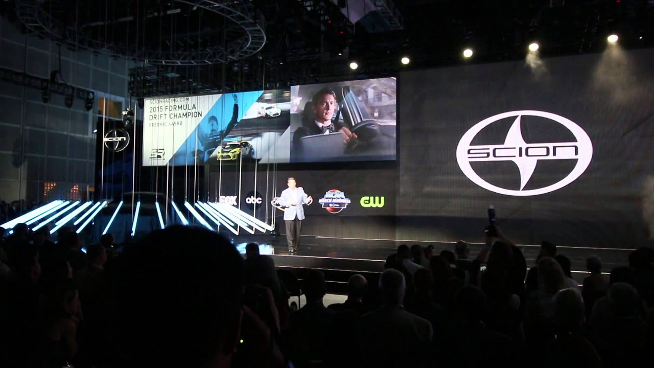 SCION Press Conference for C-HR Concept Car @ LA Auto Show 2015 - YouTube
