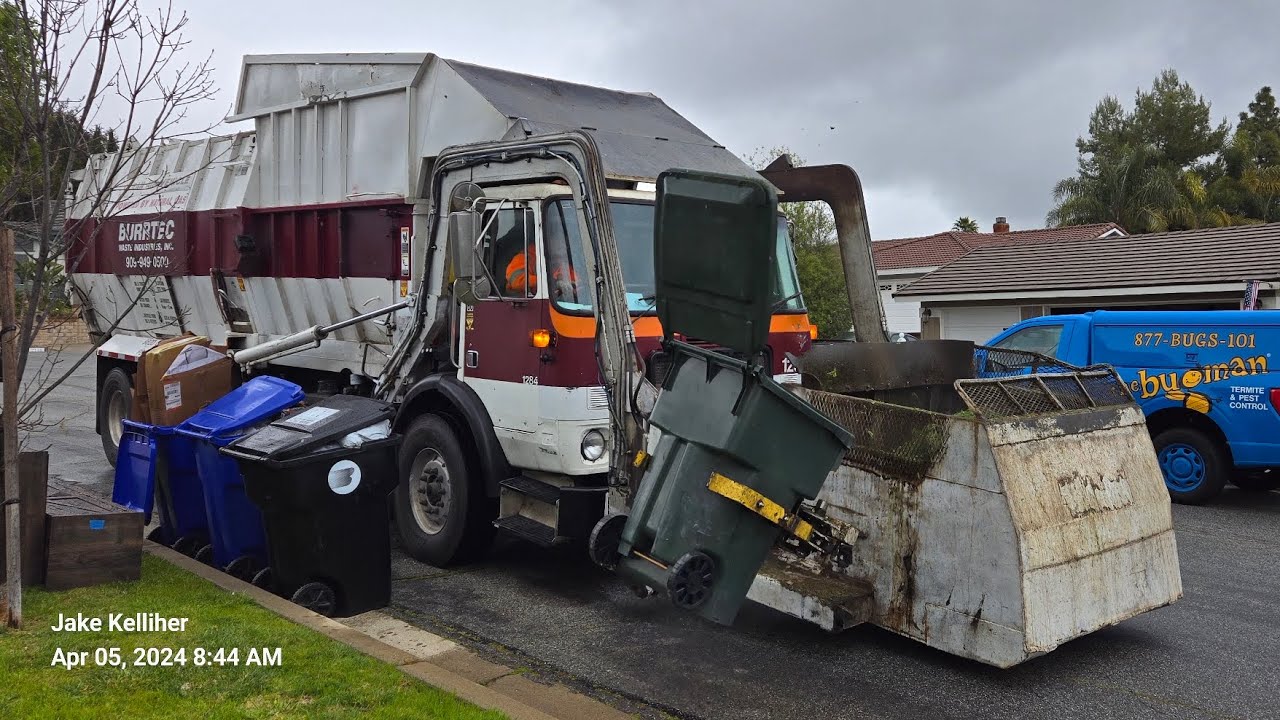 Upland Garbage Trucks Part 1 - Curroto Rocketing Through The Rain ...
